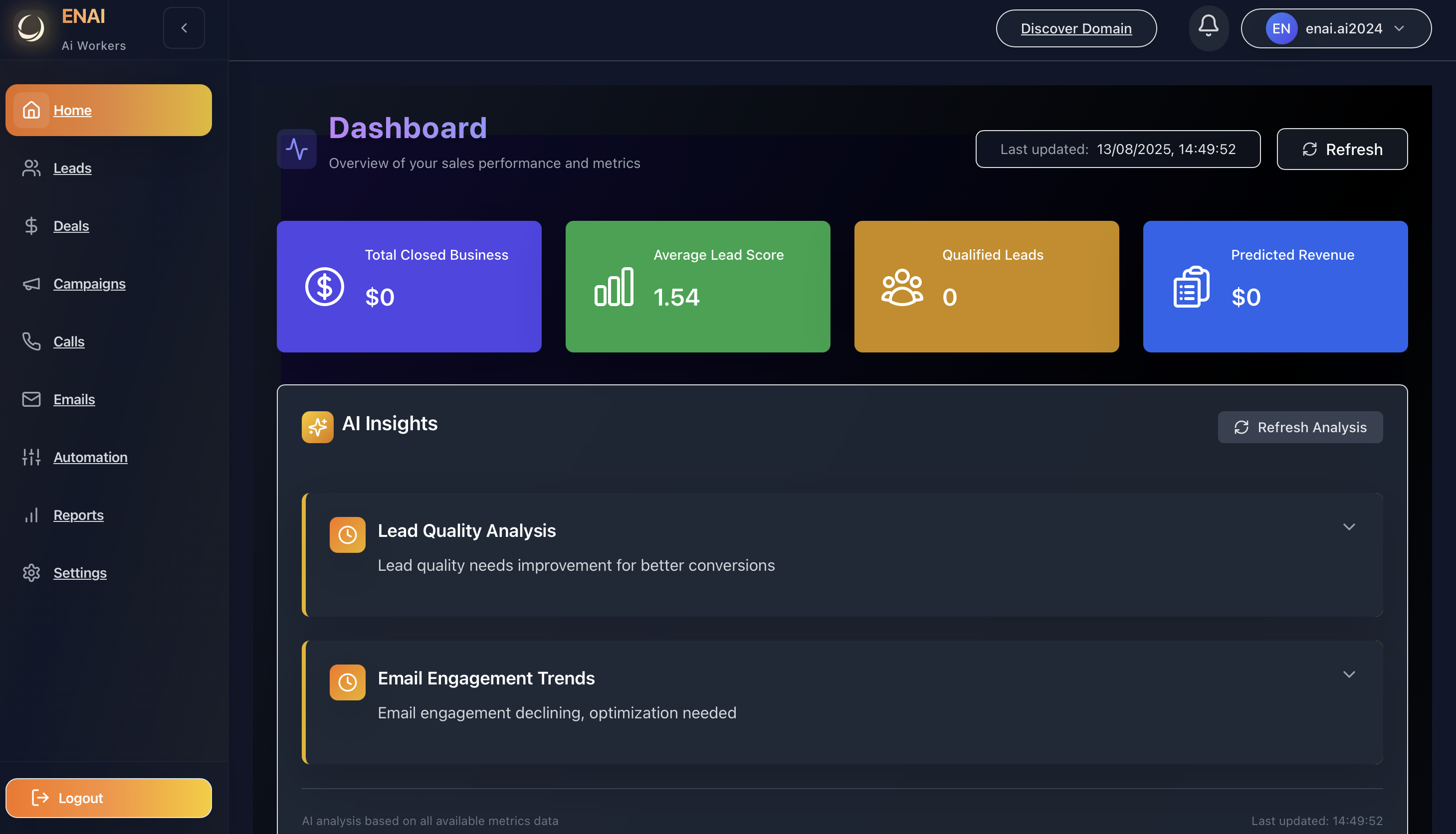 Enai.ai - AI-Powered Sales Automation for B2B | AI Workers for Sales ...